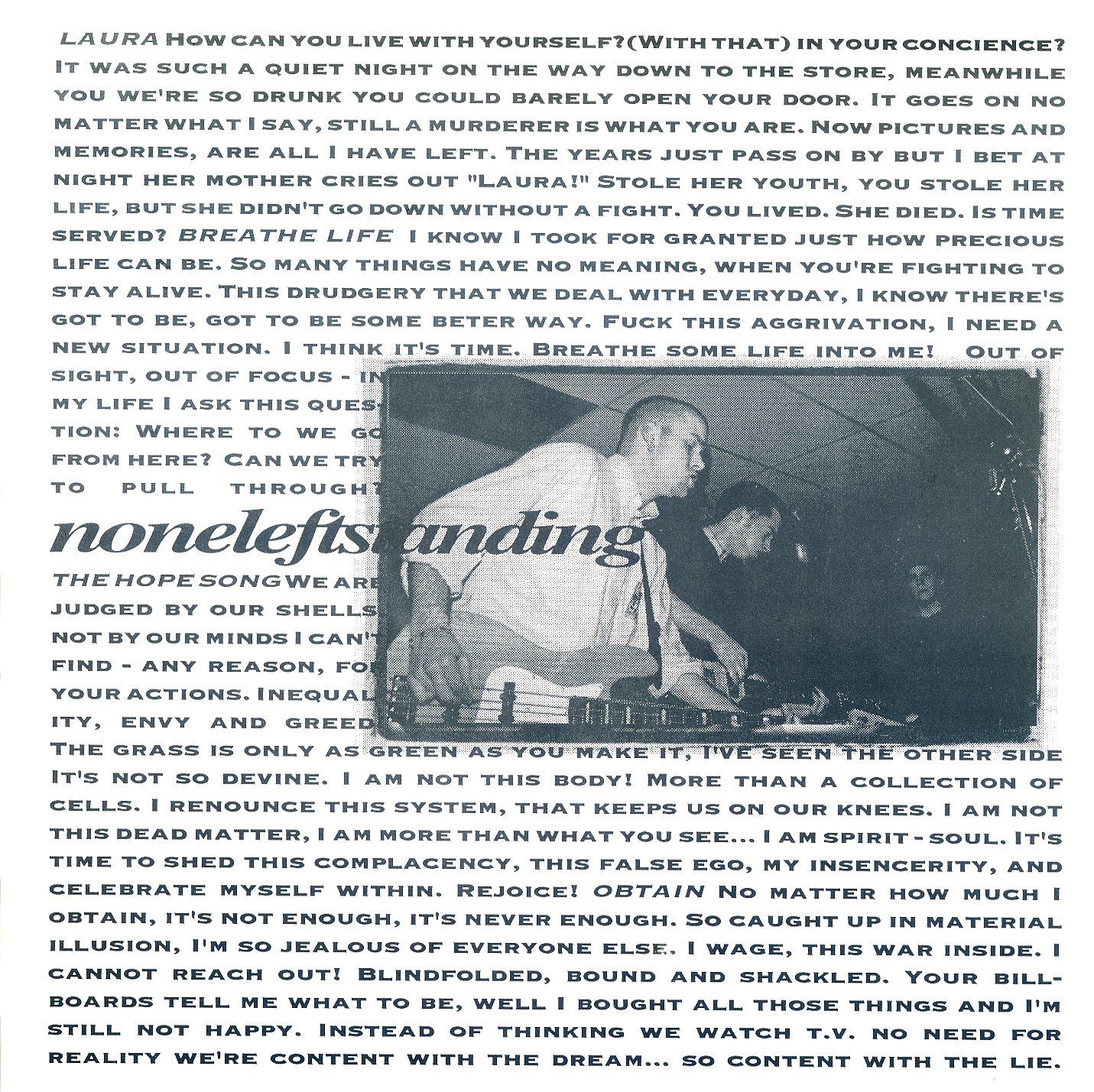 None Left Standing – Laura EP | MKE Punk