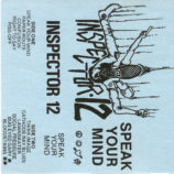 Inspector 12 – Speak Your Mind tape | MKE Punk